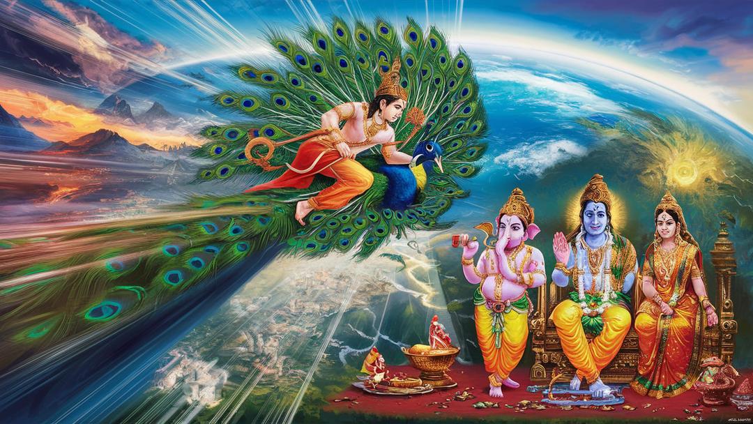 Lord Murugan: The Divine Warrior and His Mythological History