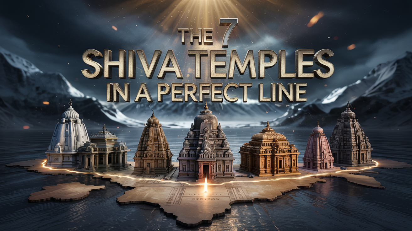 7 Shiva Temples in a Perfect Line Across India: Ancient Mystery or Lost ...