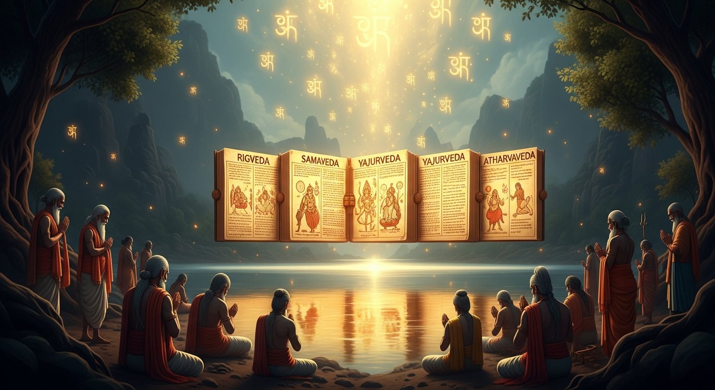 Understanding the Vedas: The 4 Oldest Books of Wisdom Explained Simply
